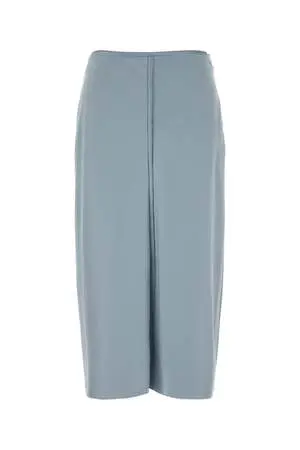 Ami Stretch Satin Skirt