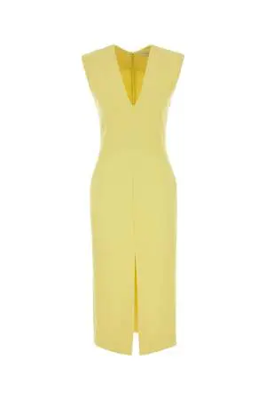 Givenchy Stretch Crepe V-neck Dress