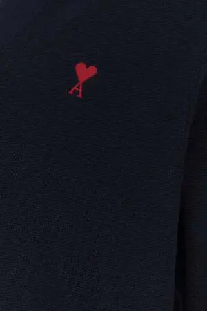 Ami Dark Wool Cardigan