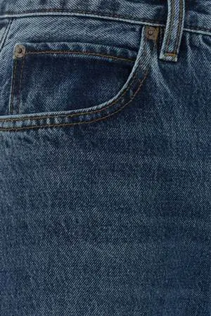 FRAME The Bow Wide-leg Jeans - Blue
