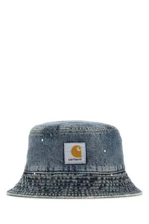 Carhartt Work In Progress Denim Bucket Hat - Blue