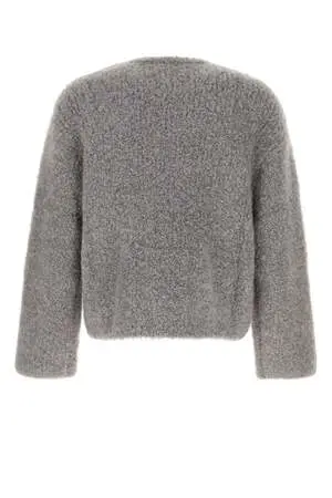 Séfr Jermaine Mohair Blend Sweater - Grey