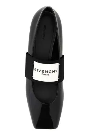Givenchy Leather Squared Ballerinas