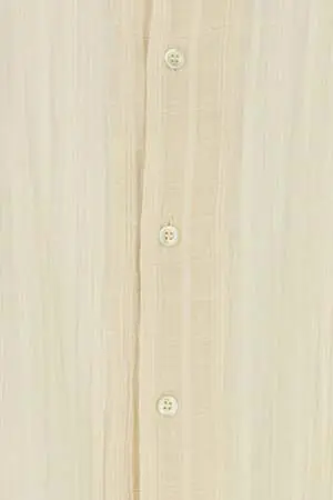 Séfr Cream Cotton Ignacio Shirt - Yellow