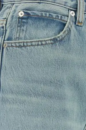 FRAME The Bow Wide-leg Jeans - Blue