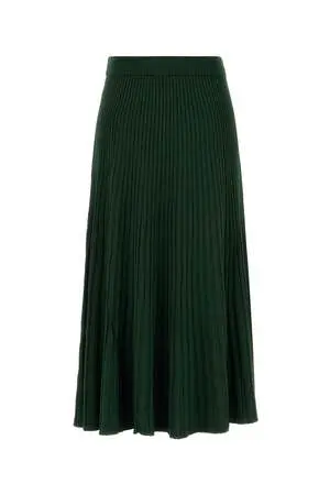 Zimmermann Ribbed Crew-neck Sweater - Green
