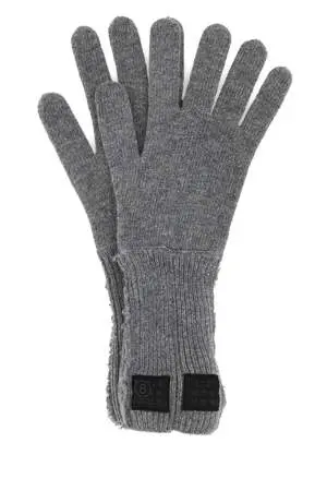 MAISON MARGIELA Wool Blend Gloves - Grey