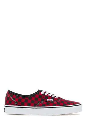 Valentino Garavani Printed Canvas X Vans Sneakers - White