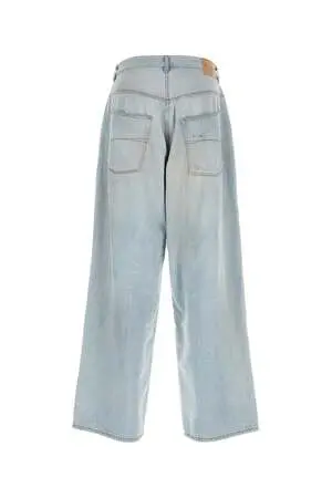 Balenciaga Stonewashed Denim Jeans With Rips