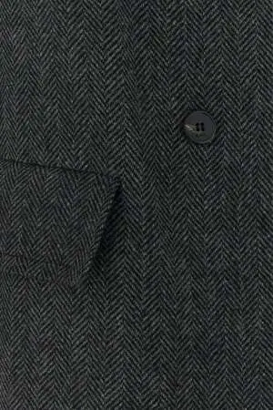 A.p.c. Embroidered Wool Blend Coat - White