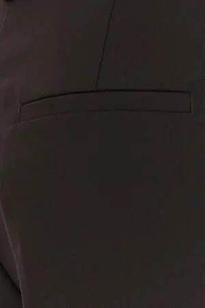 ANINE BING Chocolate Polyester Blend Palazzo Pants