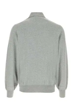 Brunello Cucinelli Cotton Polo Shirt - Grey