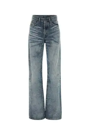 DIESEL® Stonewashed & Distressed Denim Jeans - Blue