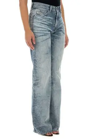 DIESEL® Stonewashed & Distressed Denim Jeans - Blue