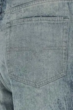DIESEL® Stonewashed & Distressed Denim Jeans - Blue