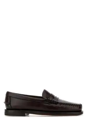 SEBAGO Classic Dan Loafers In Smooth Leather - Grey