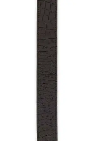 Valentino Garavani Alligator Leather Belt With Vlogo Buckle