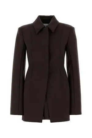 Sportmax Aubergine Polyester Blend Bacio1234 Blazer - Purple
