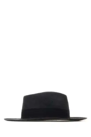 AMOR Y MEZCAL Raffia Hat With Floral Applique