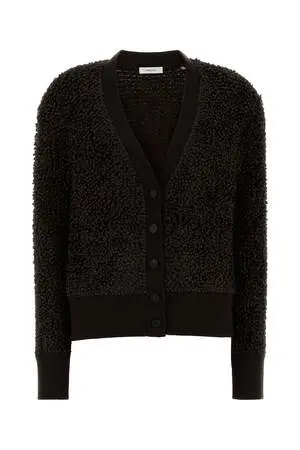 FERRAGAMO Dark Boucle Cardigan