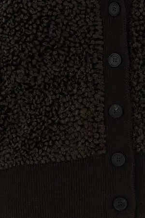 FERRAGAMO Dark Boucle Cardigan