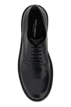 Dolce & Gabbana Leather Lace-up Derby Shoes