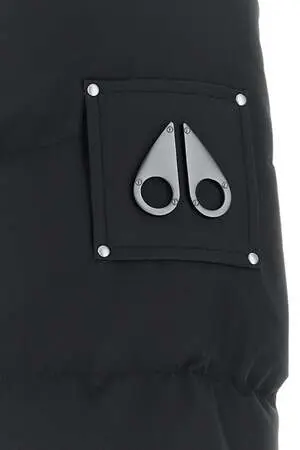 Moose Knuckles Polyester Cloud Bomber Down Jacket - Black