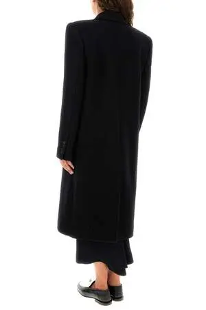Givenchy Wool Coat With Padded Shoulders