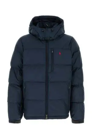 Polo Ralph Lauren Navy Polyester Down Jacket - Blue