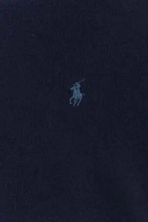 Polo Ralph Lauren Wool Pullover With Embroidered Logo - Blue