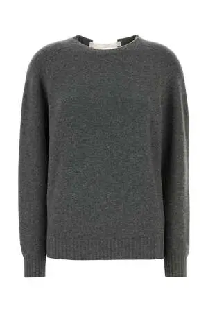 Carven Cashmere Sweater With Back Tie Detail