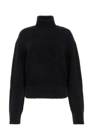 Blumarine Alpaca Blend Sweater - Black
