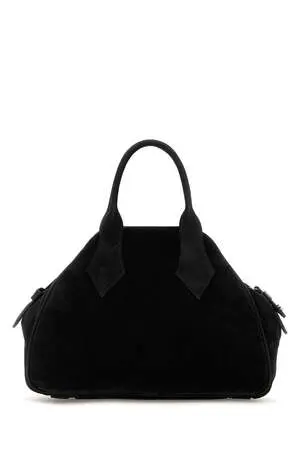 VIVIENNE WESTWOOD Suede Yasmine Handbag - Black