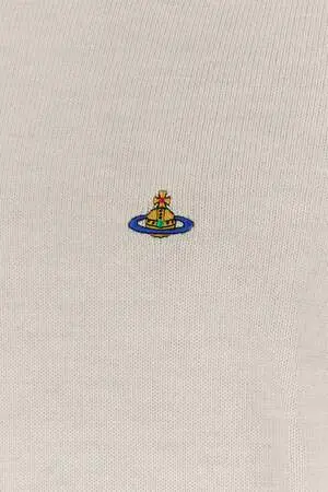 VIVIENNE WESTWOOD Sand Wool Mock Neck Sweater