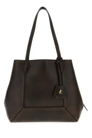 JIMMY CHOO Leather Shopping Bag