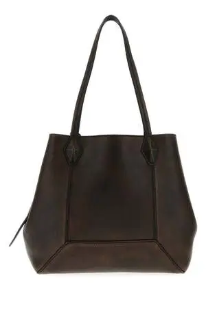 JIMMY CHOO Leather Shopping Bag
