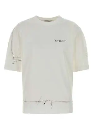 Givenchy Cotton Oversize T-shirt With Printed Logo