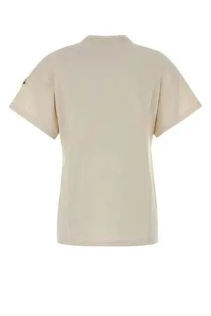 Moncler Cotton T-shirt With Embroidered Logo