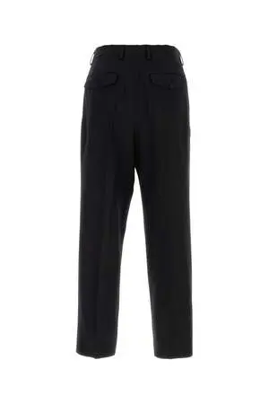 Dries Van Noten Pure Wool Pleated Trousers