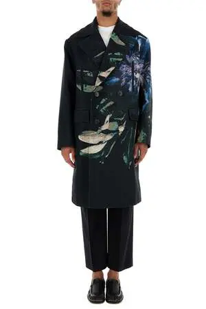 Dries Van Noten Pure Wool Pleated Trousers
