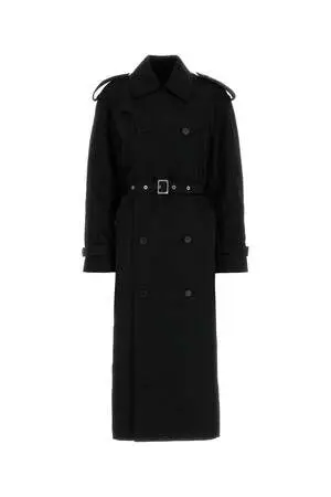JW Anderson Nylon Trench Coat - Black
