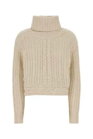 Isabel Marant Étoile Ivory Cotton Blend Brenda Sweater - White