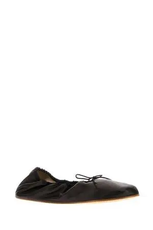 THE ROW Nappa Leather Ballerinas