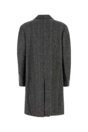 Givenchy Embroidered Wool Blend Coat