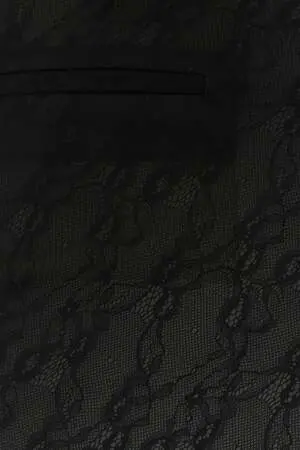 COURREGES Stretch Nylon Blend Skirt With Embroidered Hem
