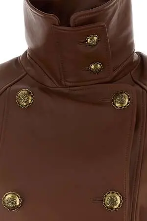 Zimmermann Leather Hypnotic Trench Coat