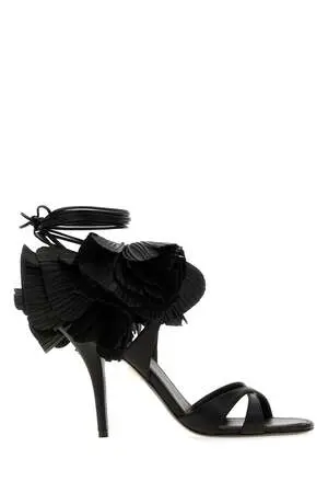 FERRAGAMO Leather Strappy Sandals