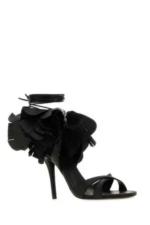 FERRAGAMO Leather Strappy Sandals