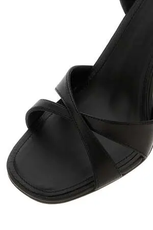 FERRAGAMO Leather Strappy Sandals