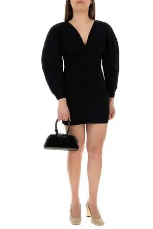 Givenchy Mini Antigona East-west Handbag In Polished Leather - Black